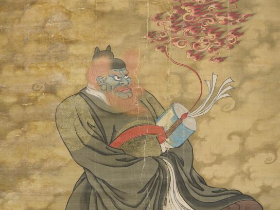 Conservation in Action: Demons and Demon Quellers | Museum of Fine Arts ...