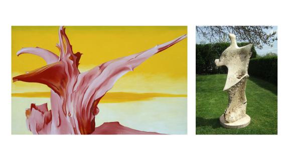 Georgia O’Keeffe and Henry Moore | Museum of Fine Arts Boston